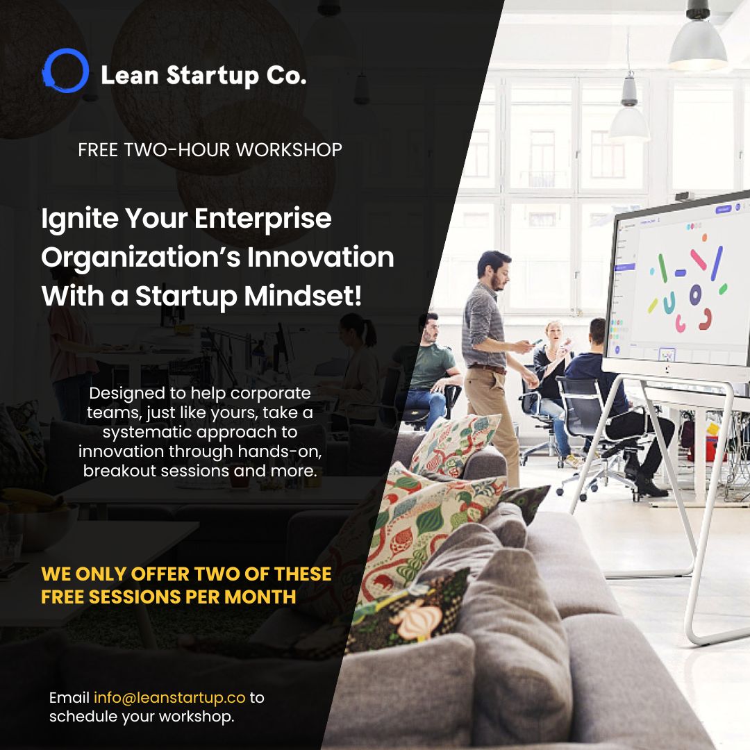 Free 2-Hour Innovation Workshop | Lean Startup Co.